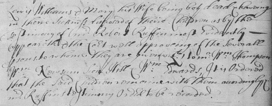 Lewis Williams (c.1650-c.1679) of Surry County, Virginia – A Son of ...