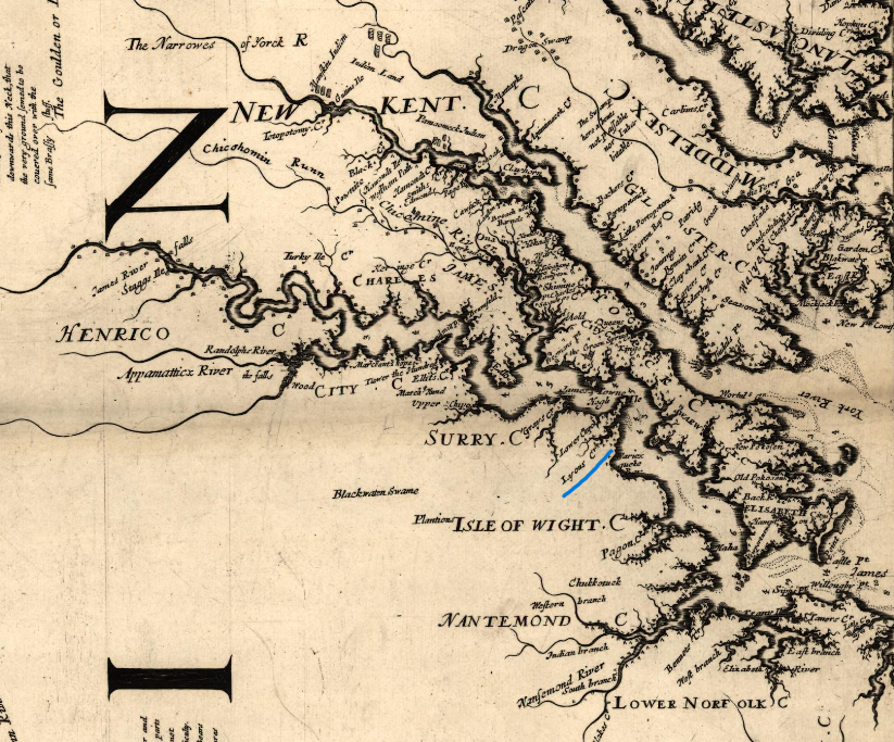 Lewis Williams (c.1650-c.1679) of Surry County, Virginia – A Son of ...