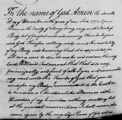James Price (c.1716 – 1772) of Surry County, Virginia (my 6x great ...
